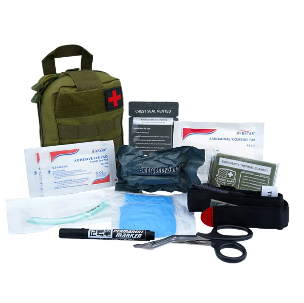 Combat First Aid Kit – Chest Seal Tourniquet Kit – FIRST AID INTERNATIONAL